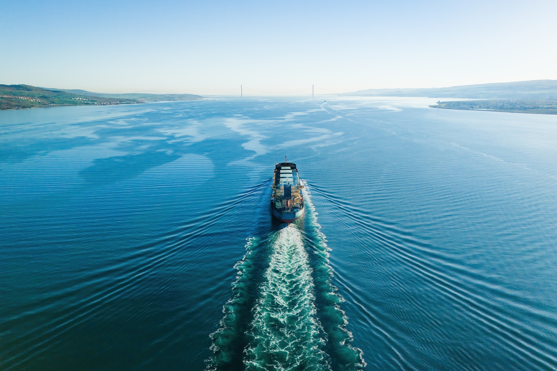 ON THE HORIZON - The high seas
