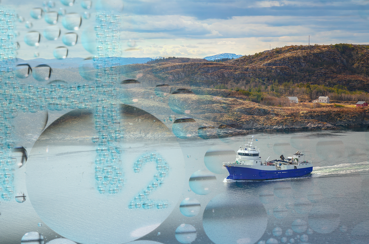 Hydrogen og ammoniakk i shipping